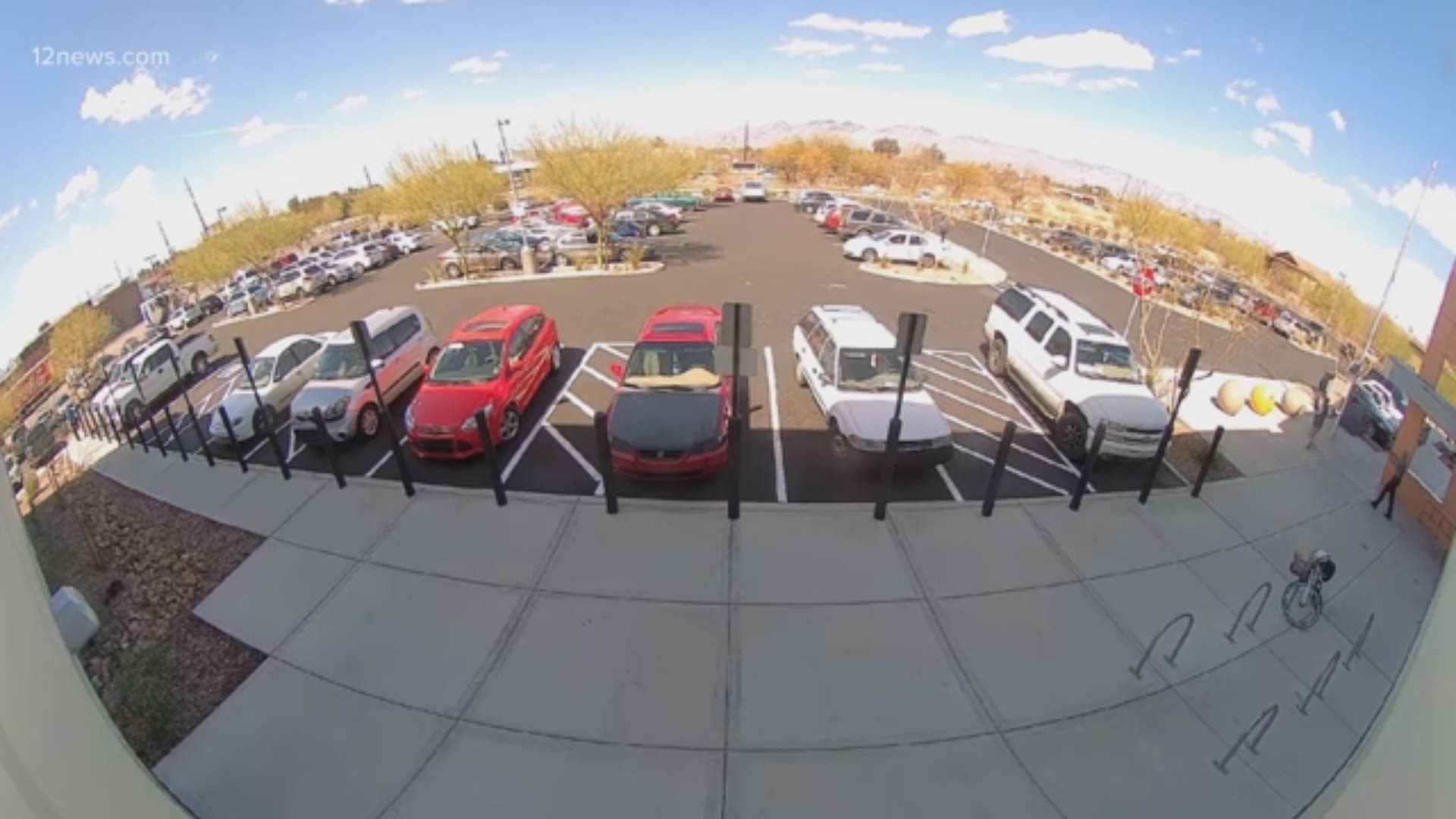 Caught on camera: Security guard fires gun at man he was supposed to ...