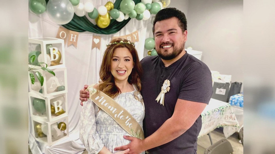 Allison Rodriguez announces she and her husband are expecting their first baby | 12news.com