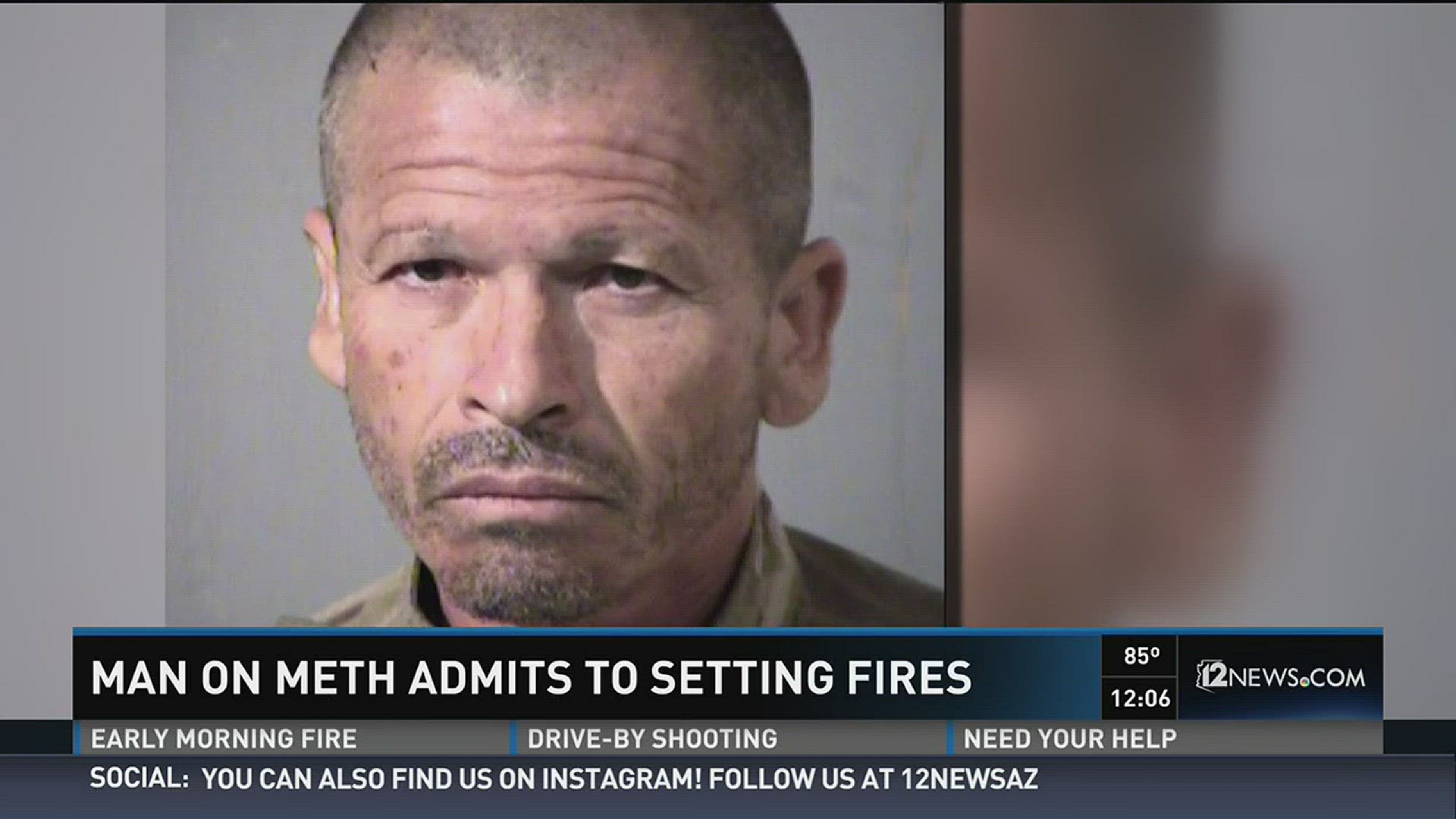 Phoenix man high on meth set own house on fire with propane torch ...