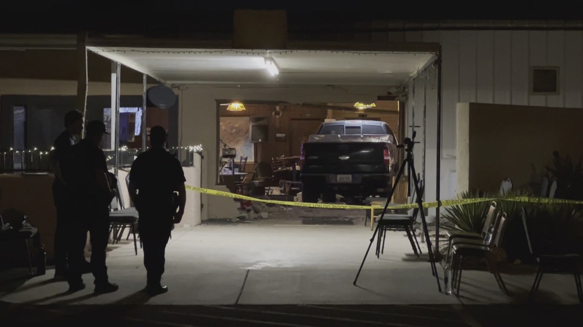 Witness describes moment when truck crashed into Arizona bar | 12news.com