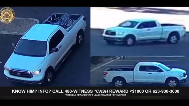 Dye pack explodes as bank robber gets away on bicycle, Glendale PD ...