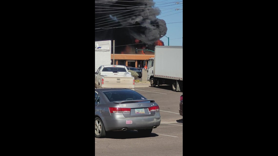 Fire at Firestone building | 12news.com