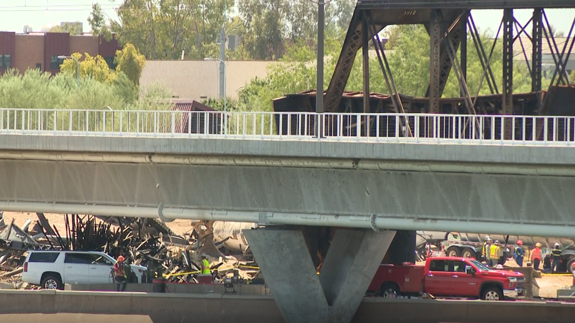 2 workers exposed to hazardous chemical while cleaning up Tempe train ...