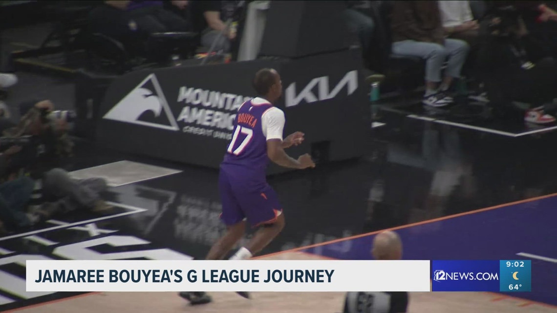 Jamaree Bouyea journeys through G League, finds home with Suns | 12news.com