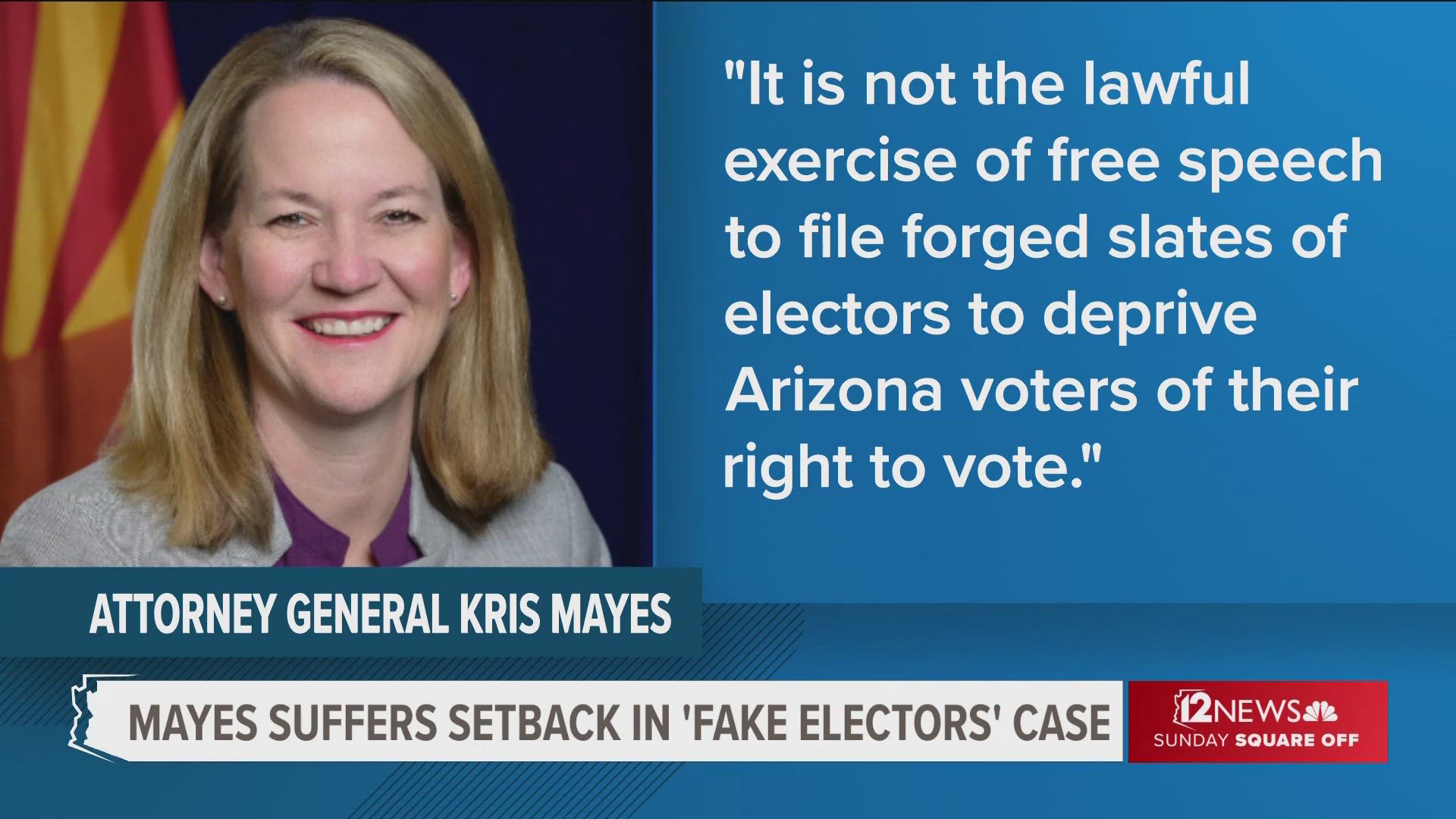 Arizona judge sends 'fake elector' case back to the grand jury | 12news.com