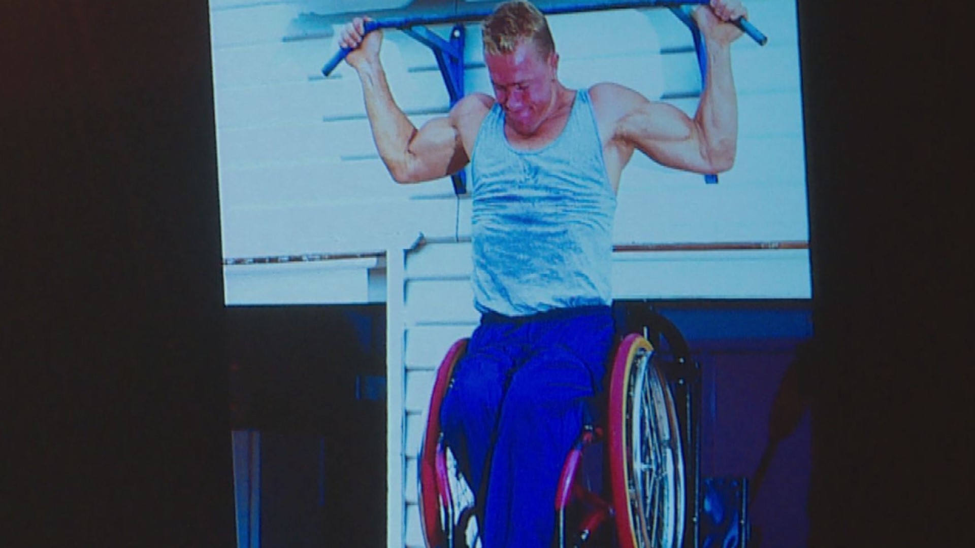 Paralympic triathlete shares story of triumph over adversity | 12news.com