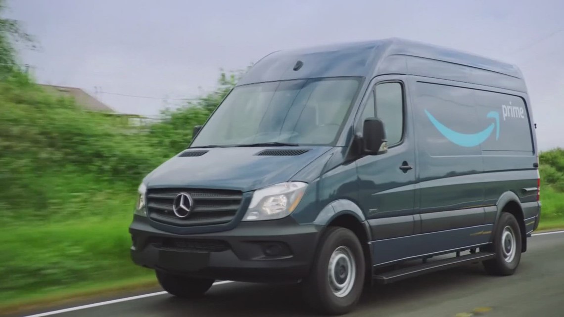 Amazon driver arrested after indecent exposure incident | 12news.com