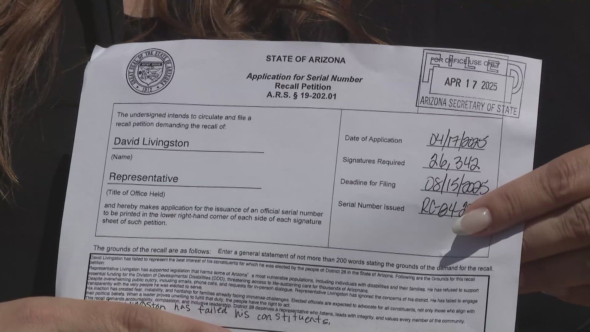 Phoenix mom leads push to recall Arizona GOP leaders over disability ...