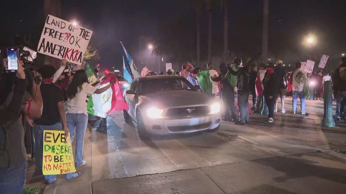 Phoenix streets filled with demonstrators advocating for immigrant ...