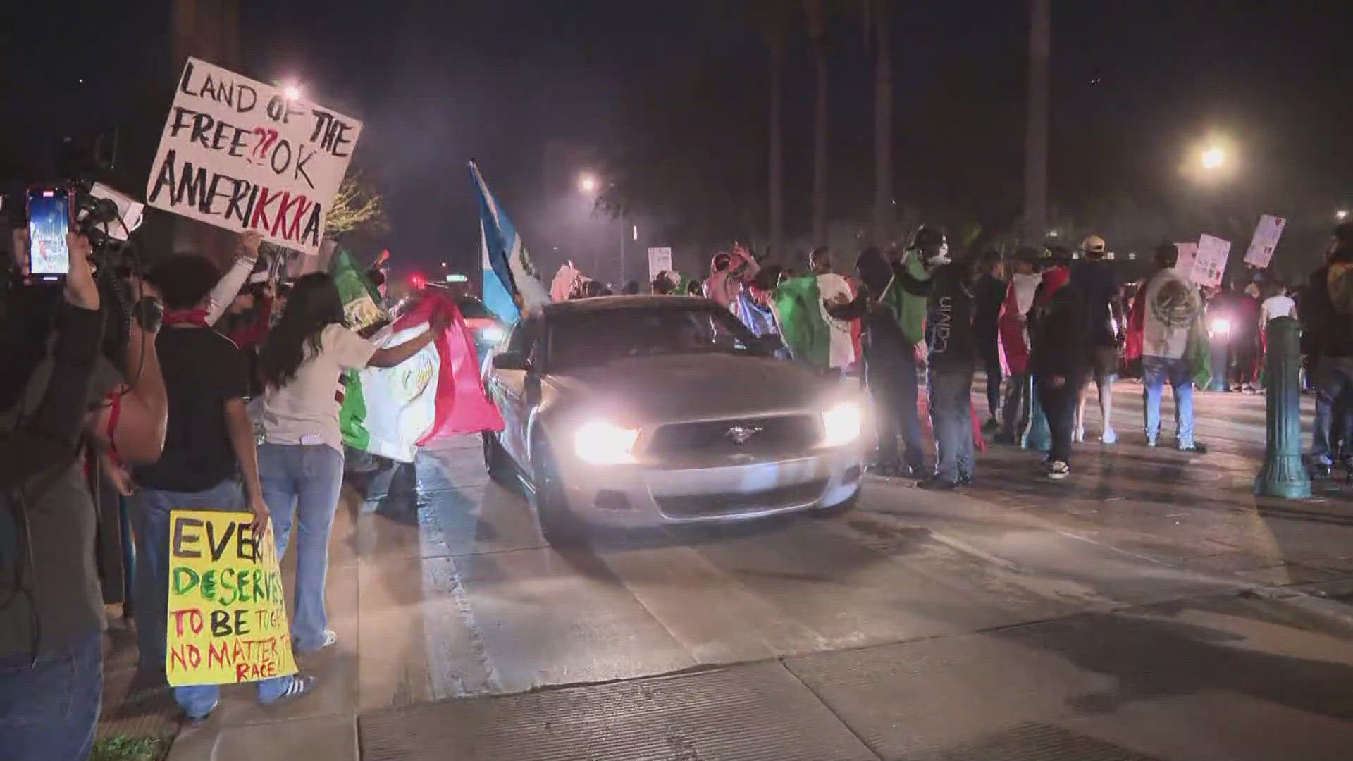 Phoenix streets filled with demonstrators advocating for immigrant ...