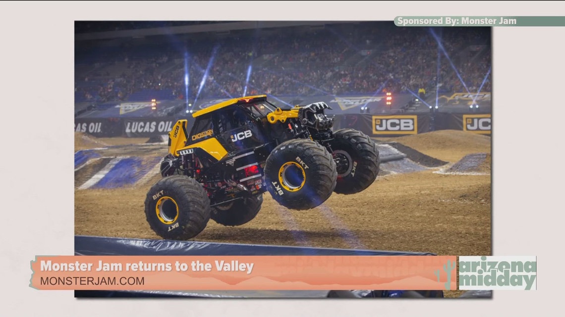 Monster Jam Roars Into the Valley: Meet the Driver Behind the JCB ...
