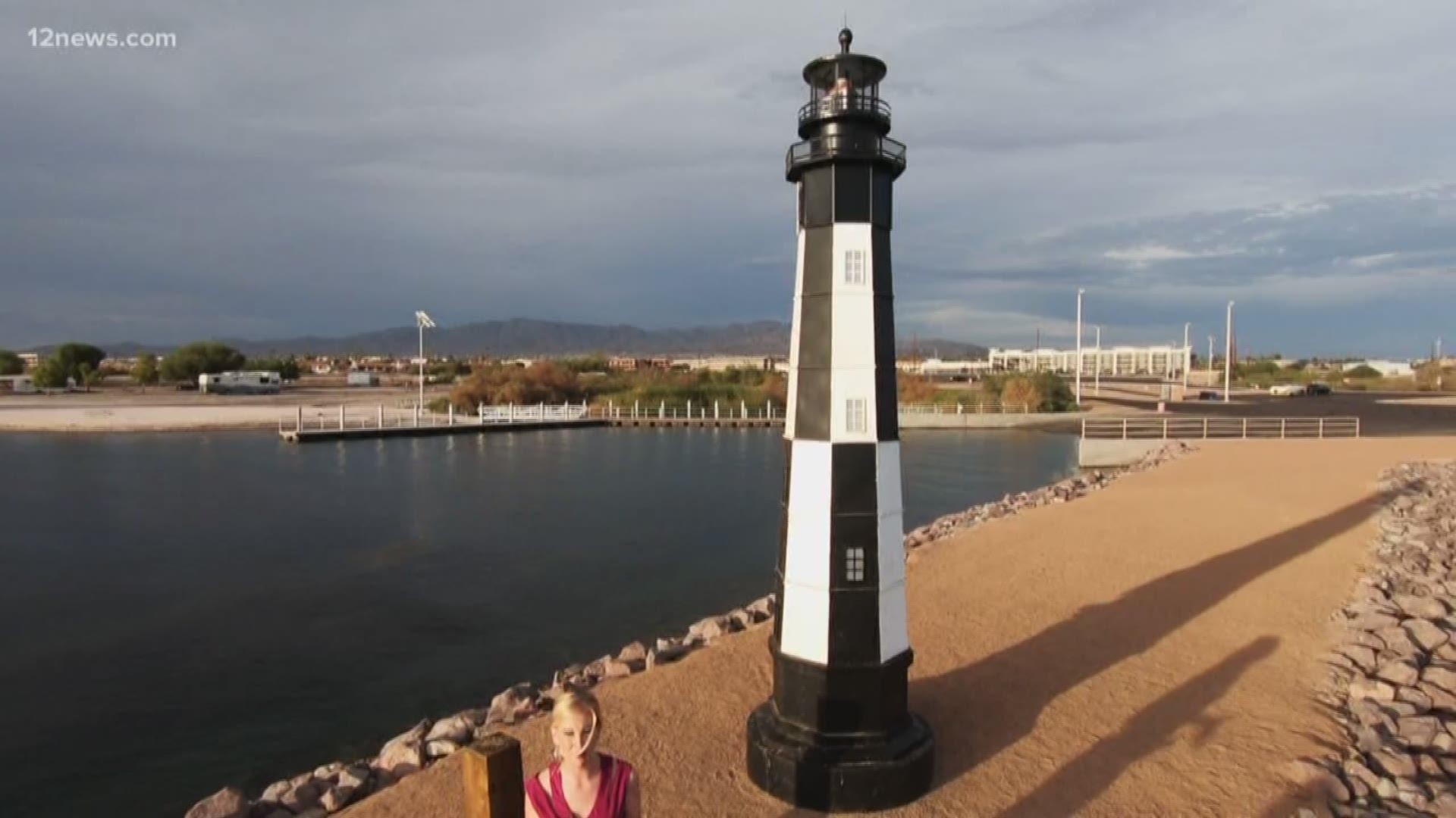 Behind the scenes of Lake Havasu's famous lighthouses | 12news.com