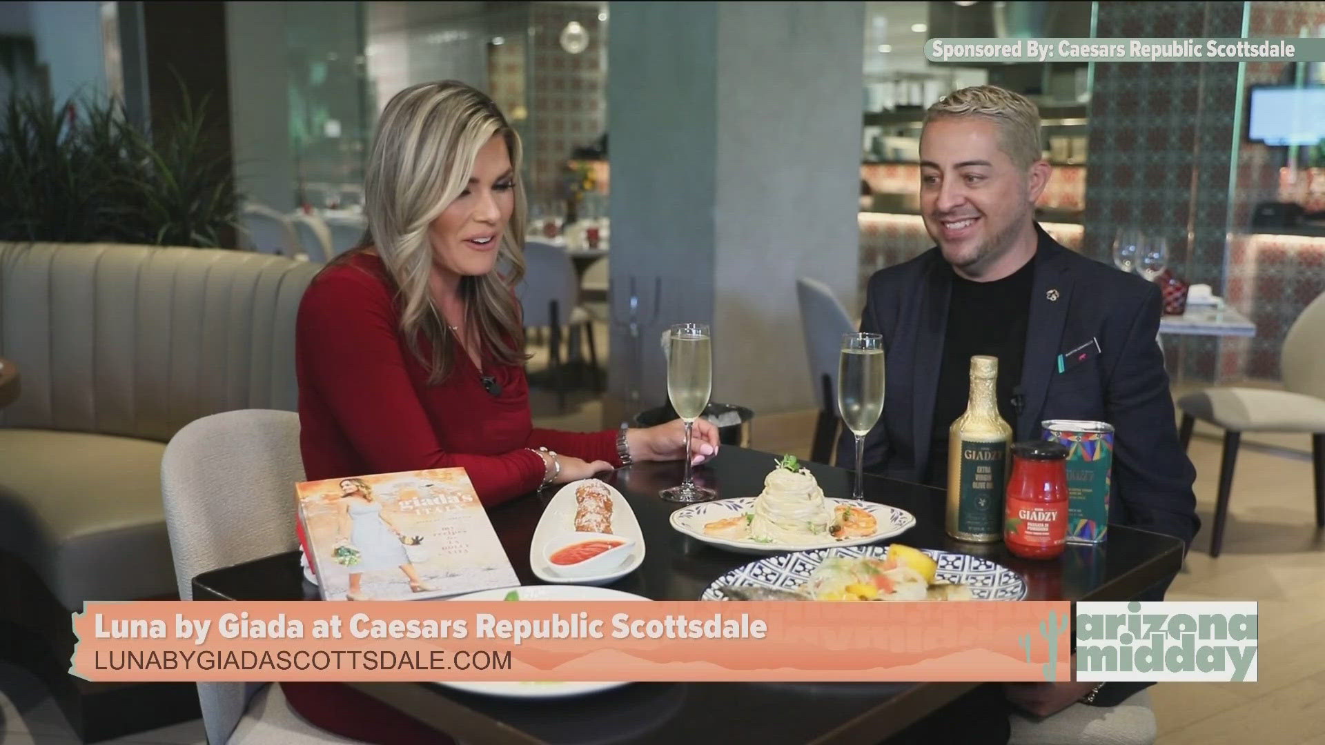 Dine at Luna by Giada or Wolf by Lisa Vanderpump all at Caesars ...