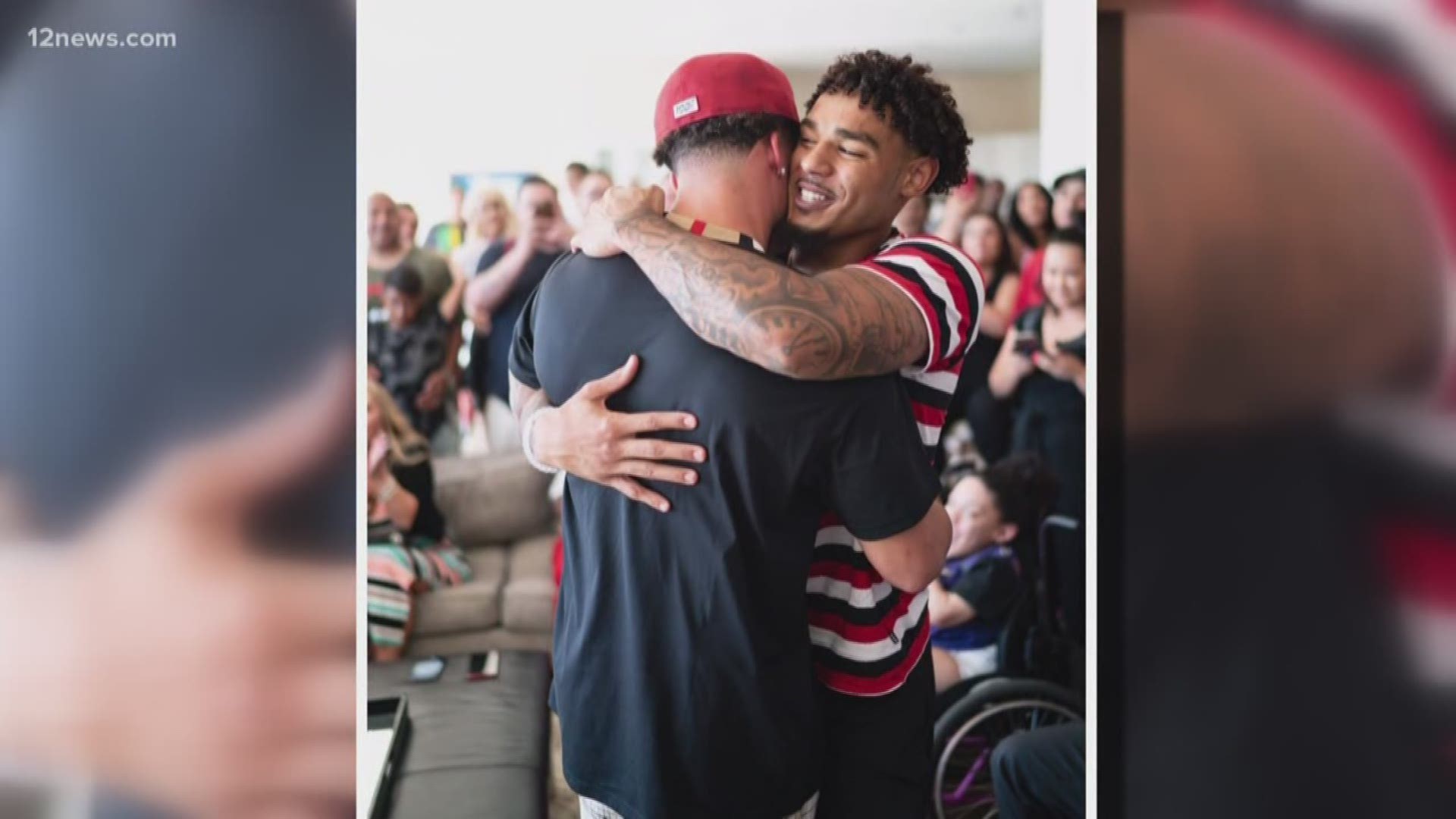 From high school teammates to pro-football roommates | 12news.com