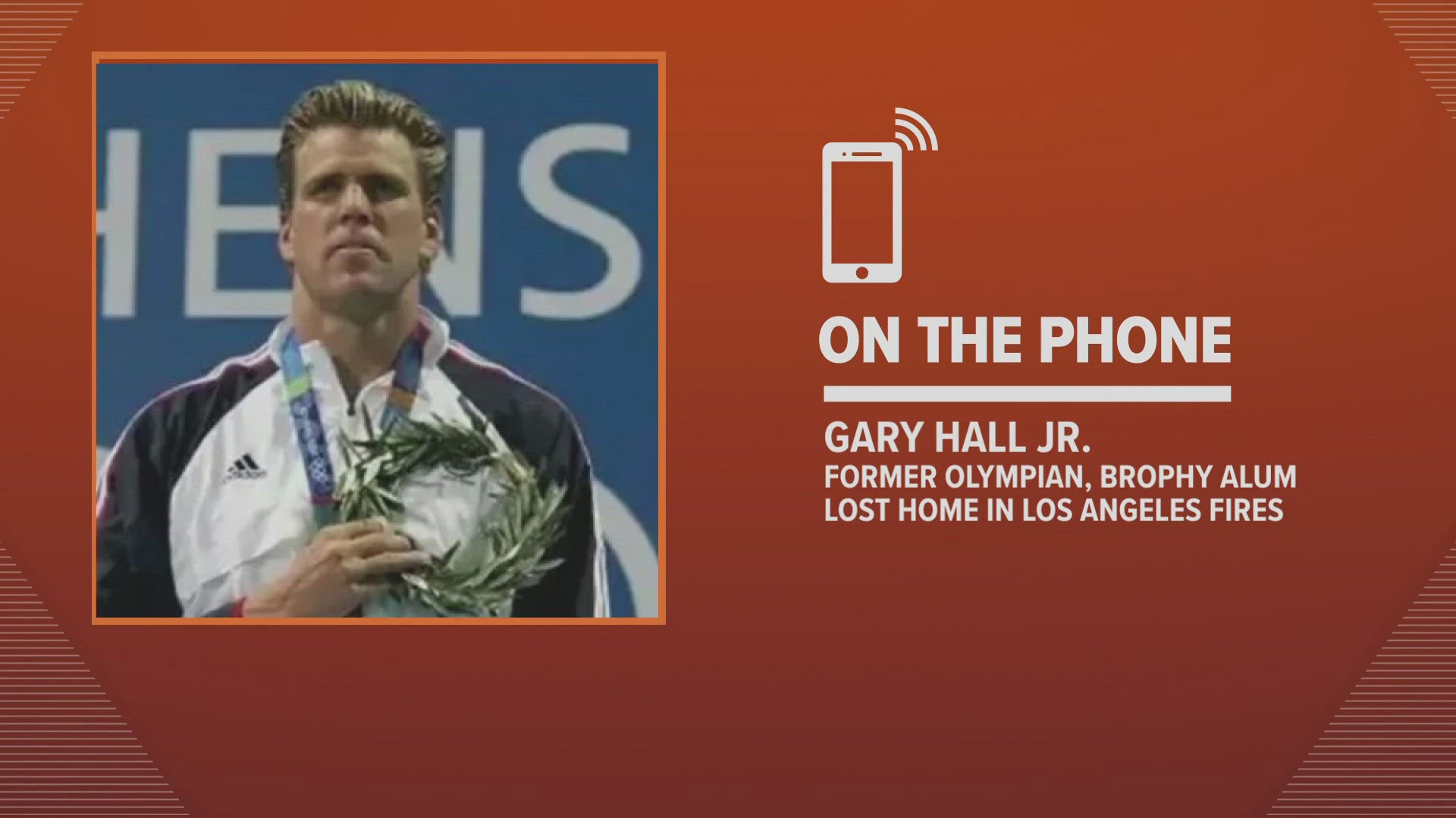 Olympian, Arizonan Gary Hall Jr. loses home in Palisades Fire | 12news.com
