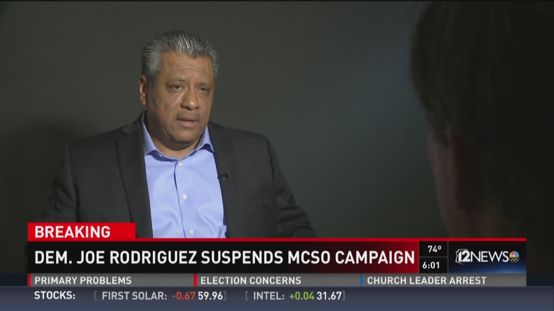 Joe Rodriguez suspending run for Maricopa County sheriff | 12news.com