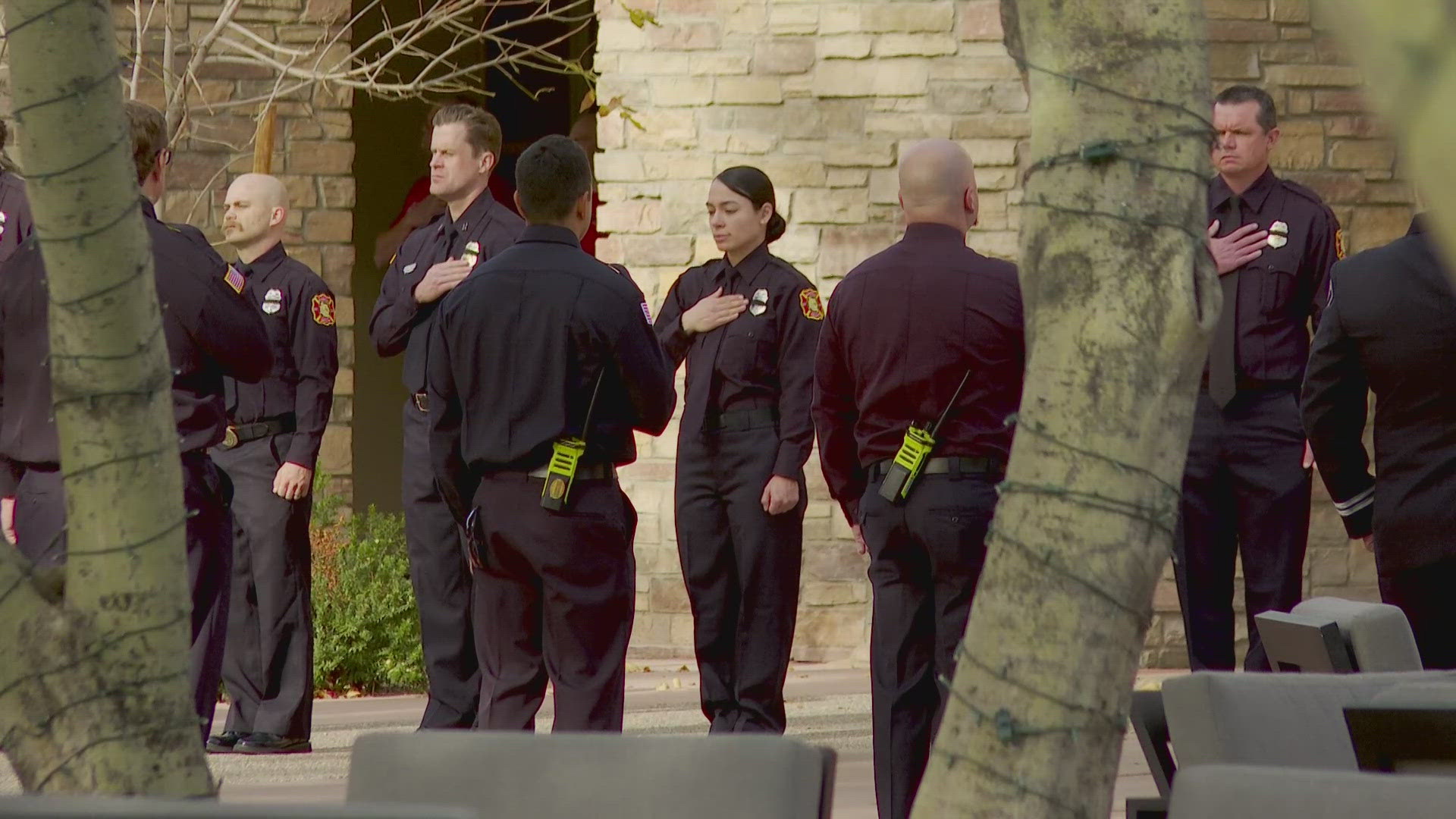 Friends, family and fellow firefighters gather to honor life of ...