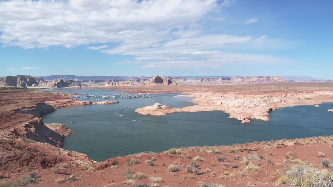 Lake Powell water levels rising | 12news.com
