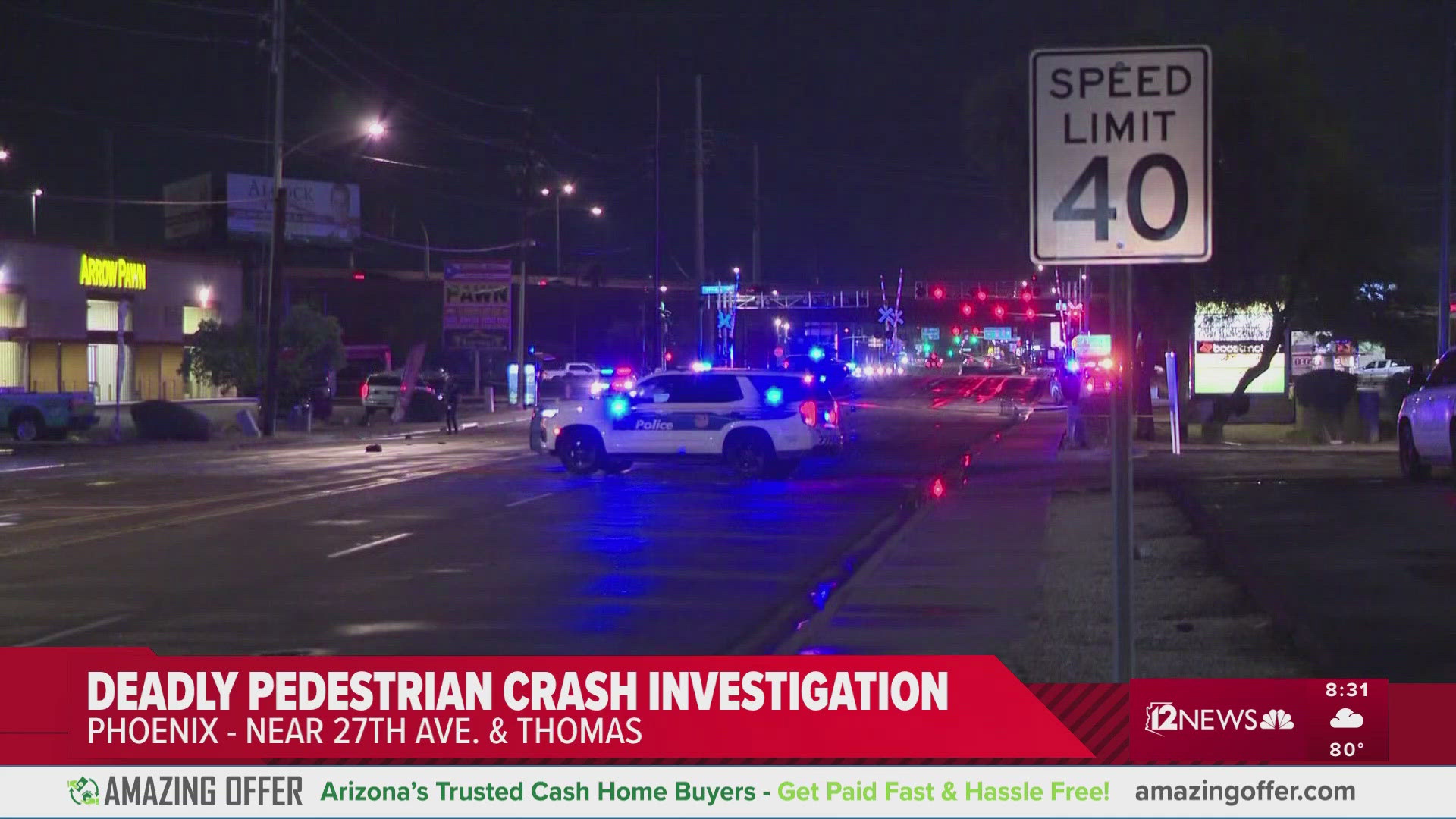 Pedestrian tragically killed in Phoenix crash | 12news.com