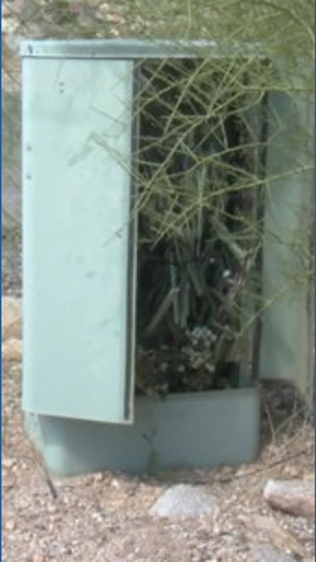 Investigators examining damaged utility box near Nancy Guthrie's home ...