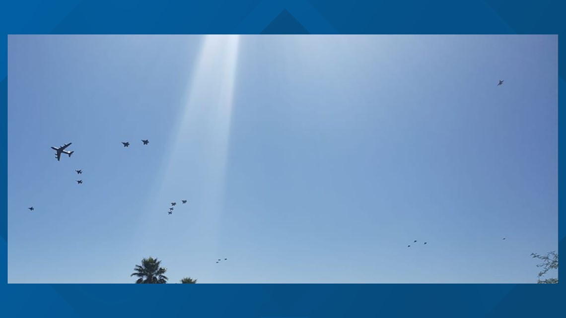 Luke Air Force Base to salute coronavirus workers with flyover | 12news.com