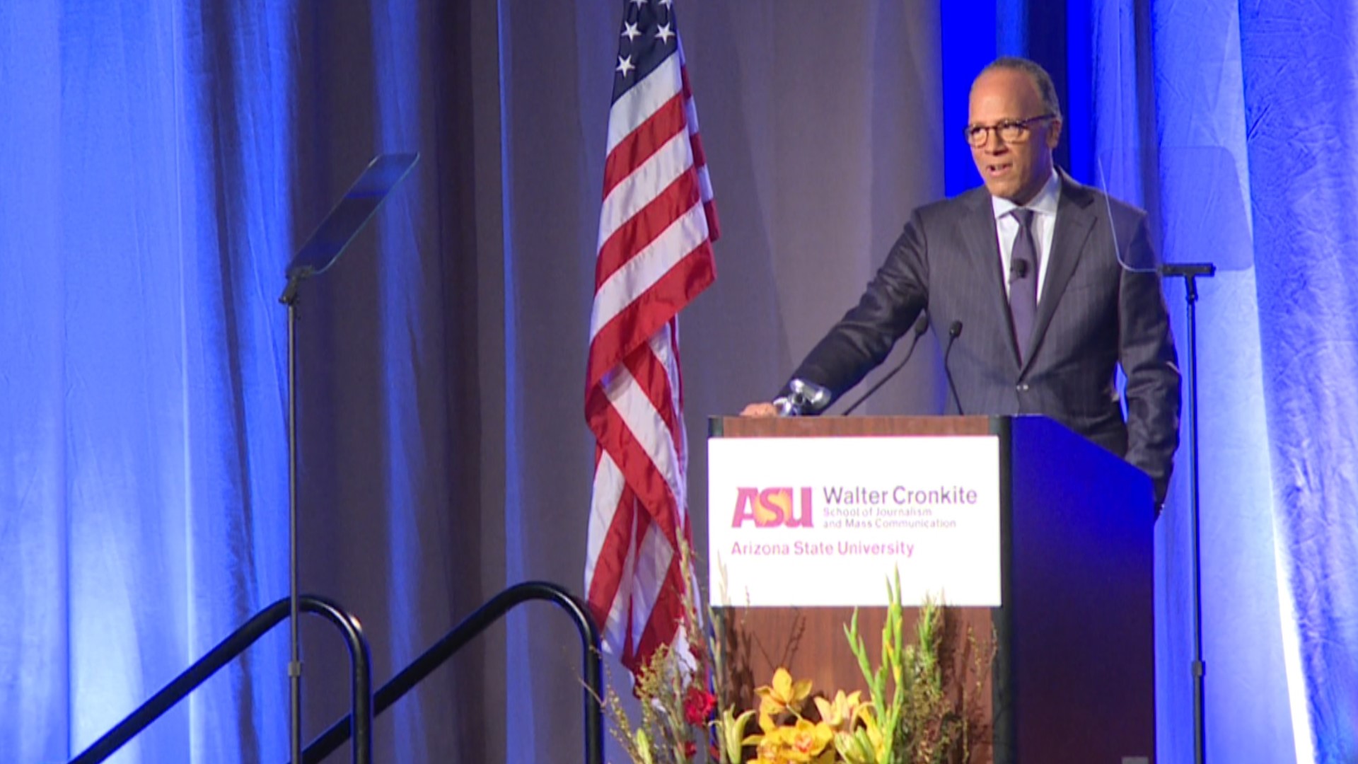 NBC Nightly News anchor Lester Holt receives Cronkite Award from ASU ...