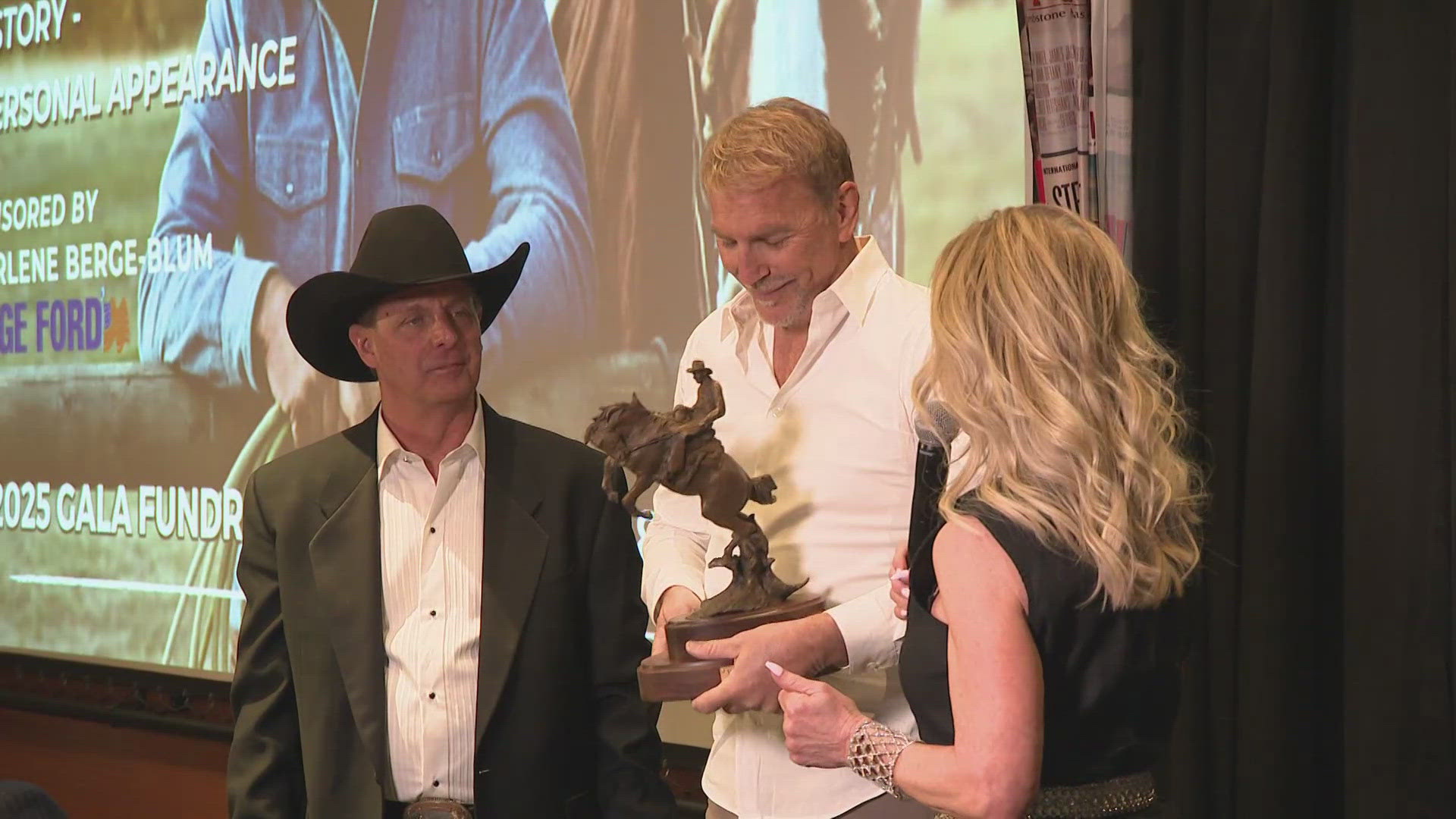 Actor Kevin Costner honored with 1st-ever 'Western Spirit Award ...