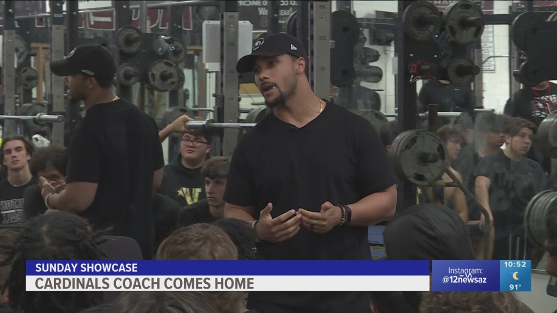 Cardinals coach returns to Hamilton High in full circle moment | 12news.com