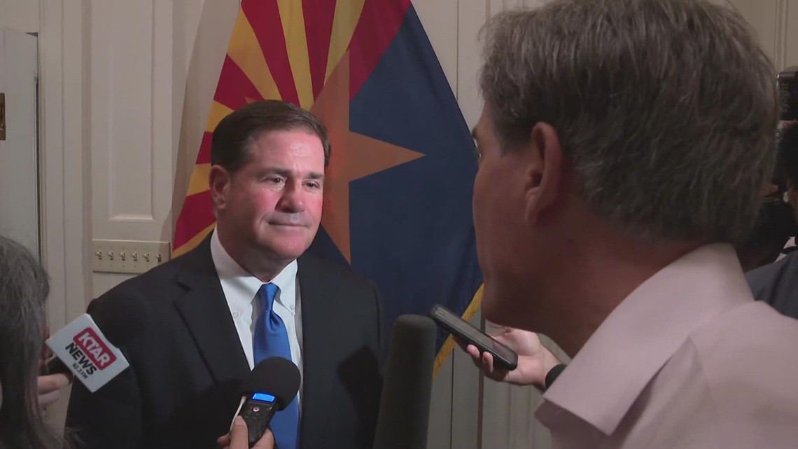 Arizona Gov. Doug Ducey files lawsuit over border barriers | 12news.com