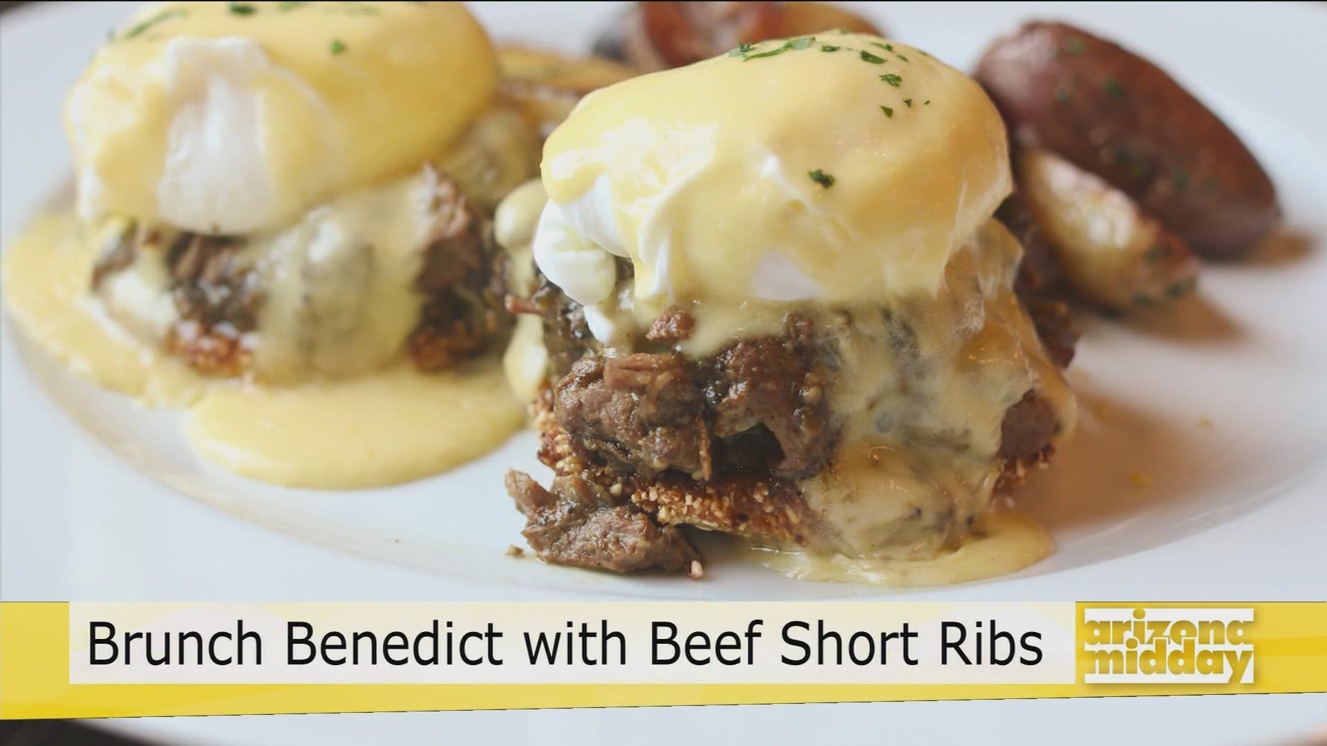 Brunch with a Twist: Eggs Benedict with Beef Short Ribs | 12news.com