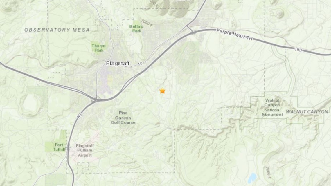3.3 magnitude earthquake hits Flagstaff | 12news.com