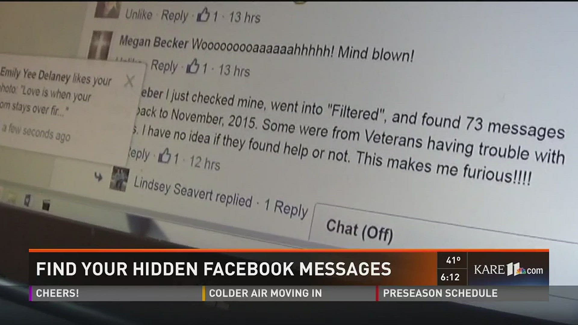 How to read your 'secret' Facebook messages | 12news.com