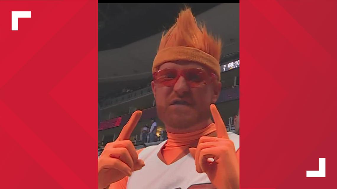 Phoenix Suns fan Mr. ORNG to retire iconic paint | 12news.com