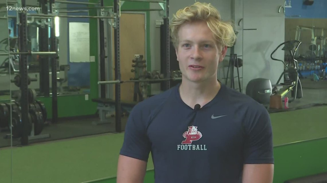 Perry football player offers to help grocery shop for those stuck ...