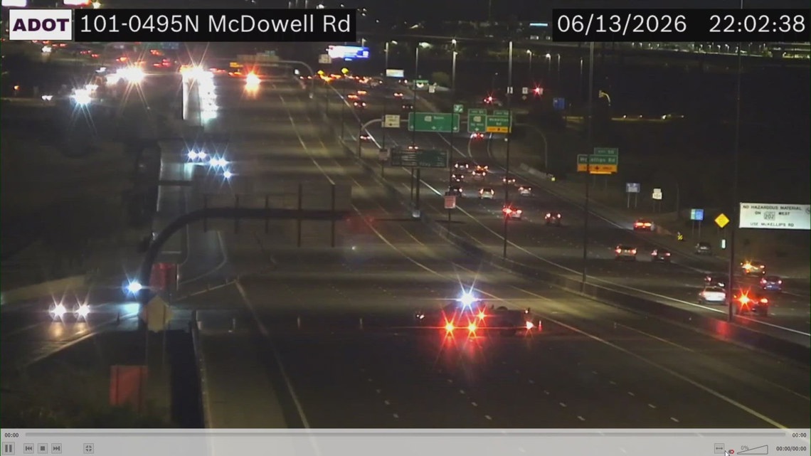 Fatal crash on Loop 101 forces closure | 12news.com