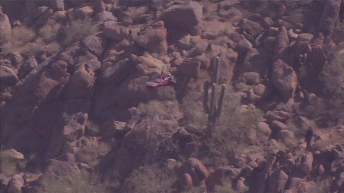 Hiker airlifted off of Echo Canyon Trailhead after medical emergency | 12news.com