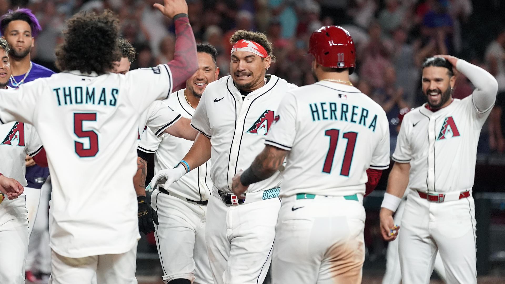 Josh Naylor's grand slam lifts Diamondbacks over Mariners in 11th ...
