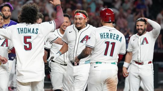 Josh Naylor's grand slam lifts Diamondbacks over Mariners in 11th ...