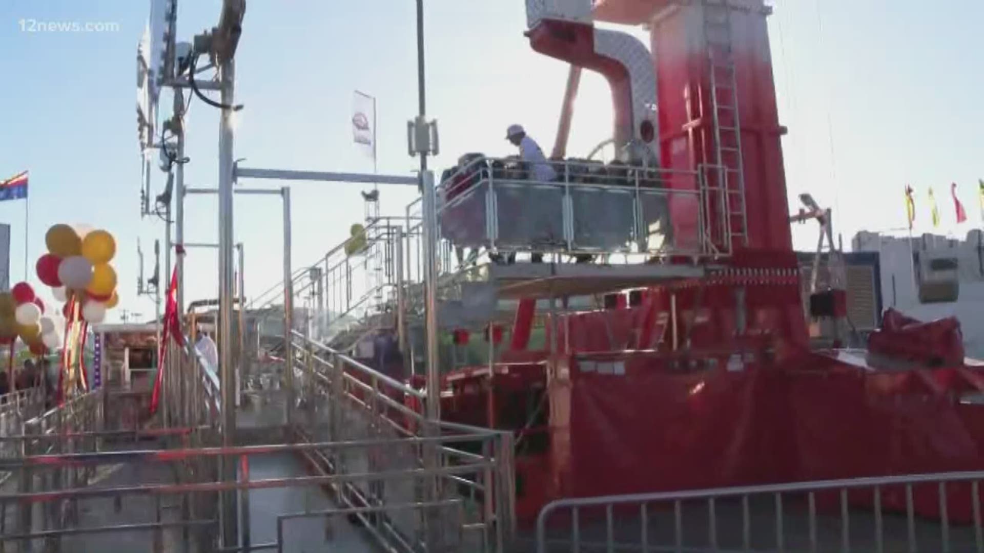 Lindsay Riley describes the 'Titan' at the Arizona State Fair | 12news.com