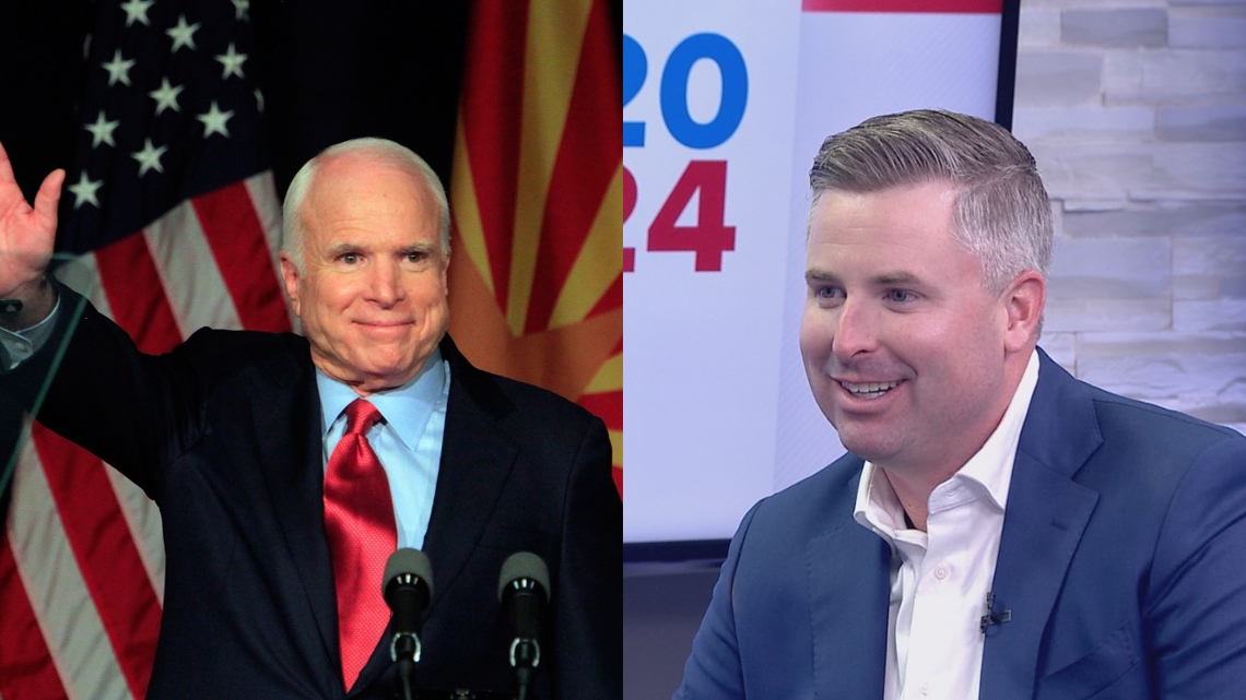 Sen. John McCain's son says he's voting for Harris. Here's why ...