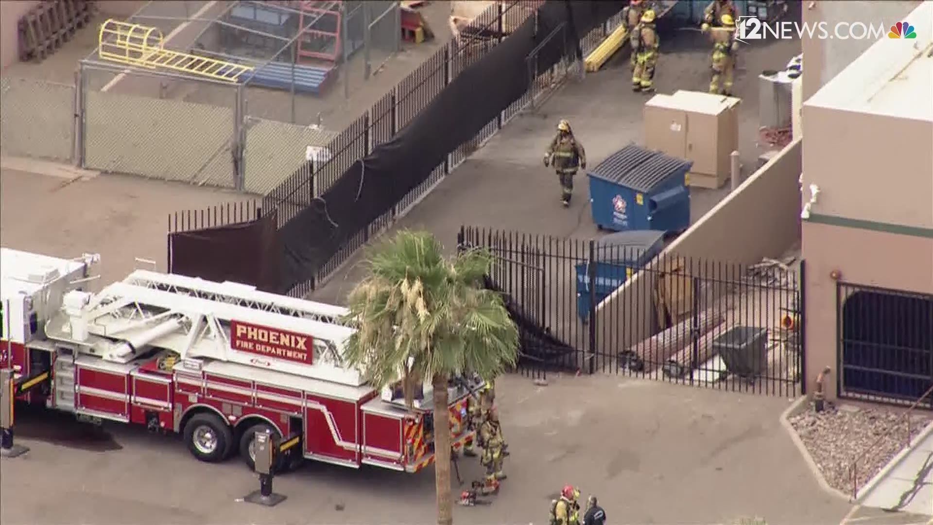 Small fire at medical marijuana facility leaves one injured | 12news.com