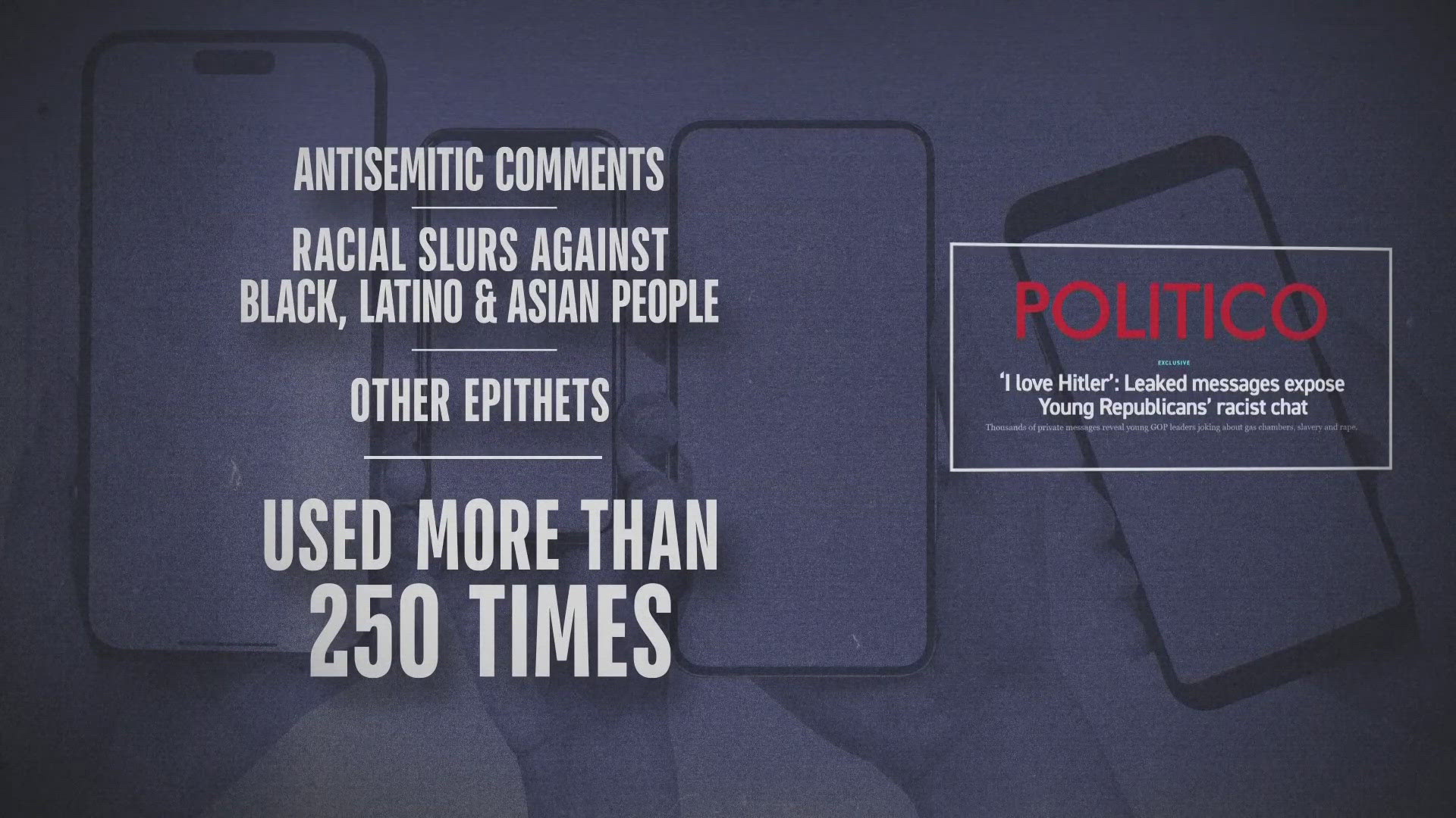 Politico report exposes racist and offensive messages in Young ...