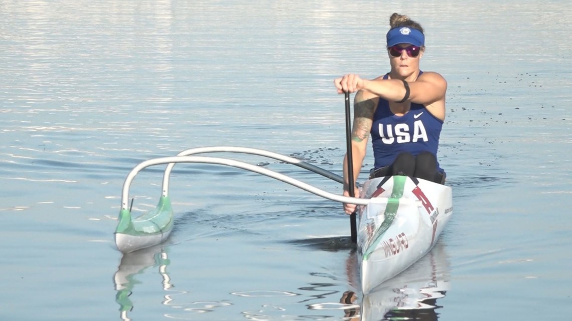 Olympic and Paralympic rowers prep for Tokyo games at Tempe Town Lake ...