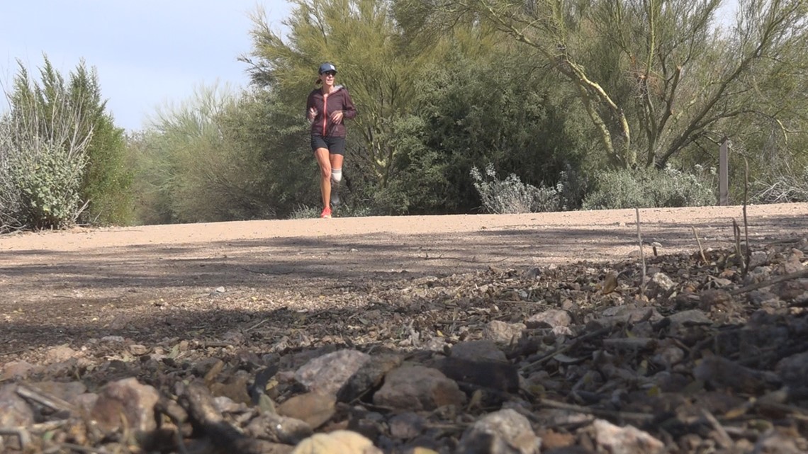 Gilbert woman running 100 marathons in 100 days | 12news.com