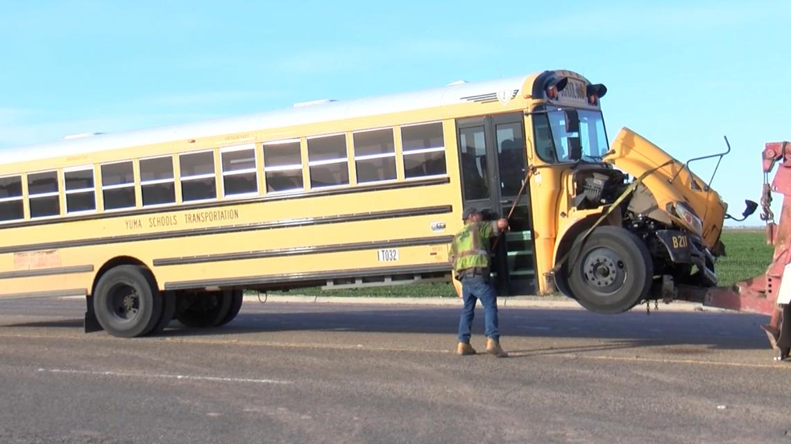 School bus crashes in Yuma County, sheriff says | 12news.com