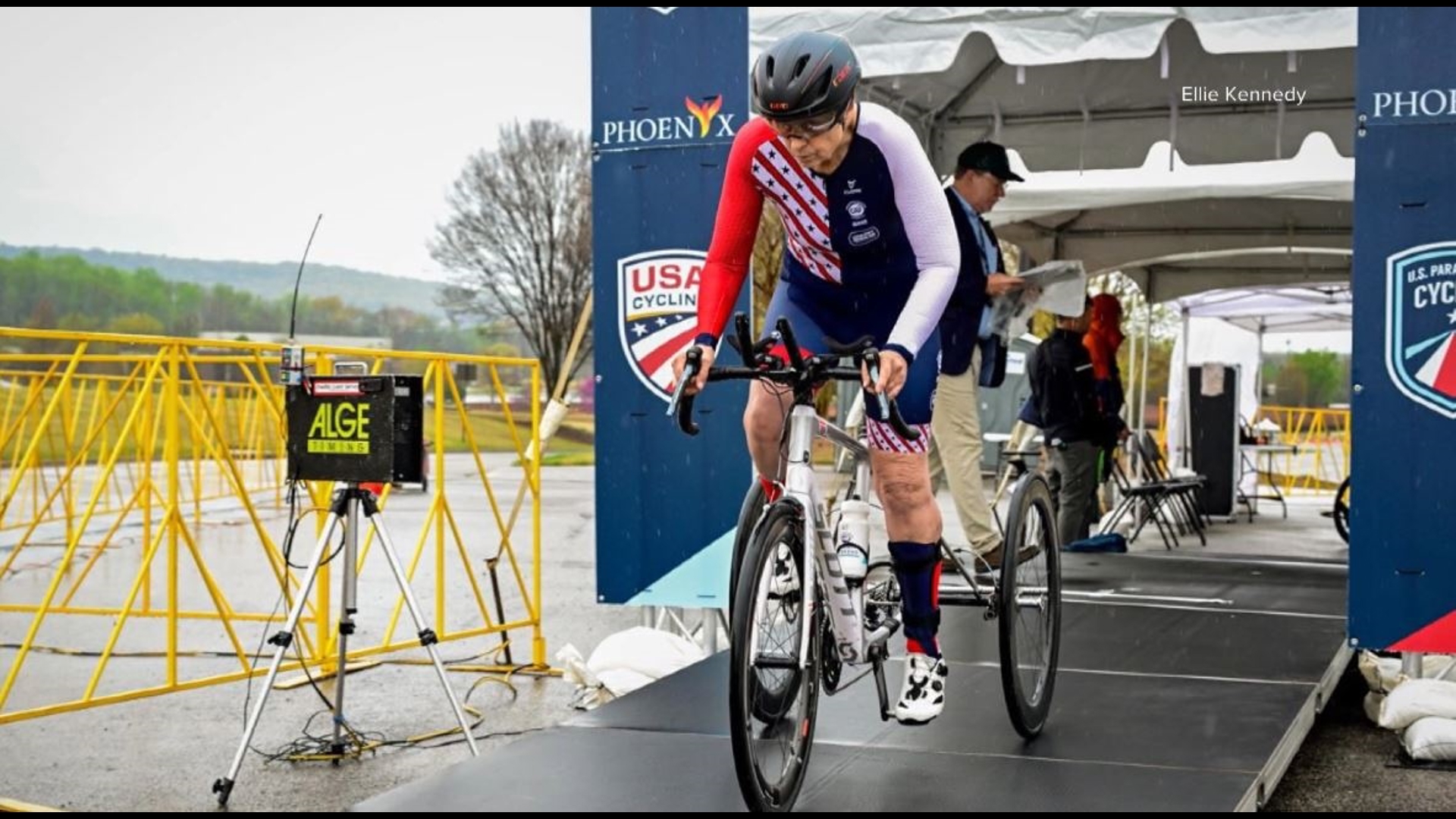 Meet the world's oldest elite-level para-cyclist who lives right here ...