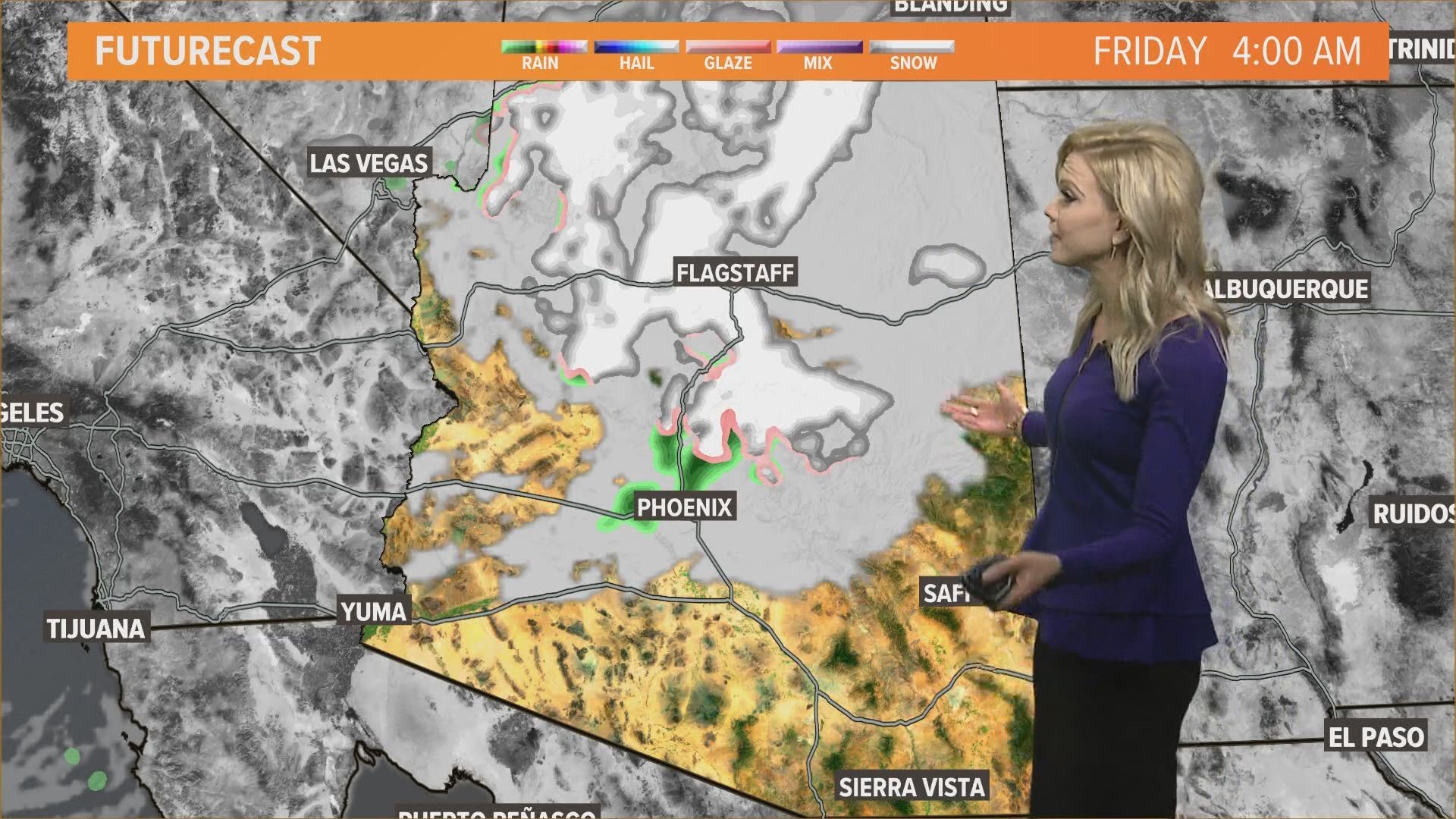 Storm system to bring snow chances to northern Arizona | 12news.com