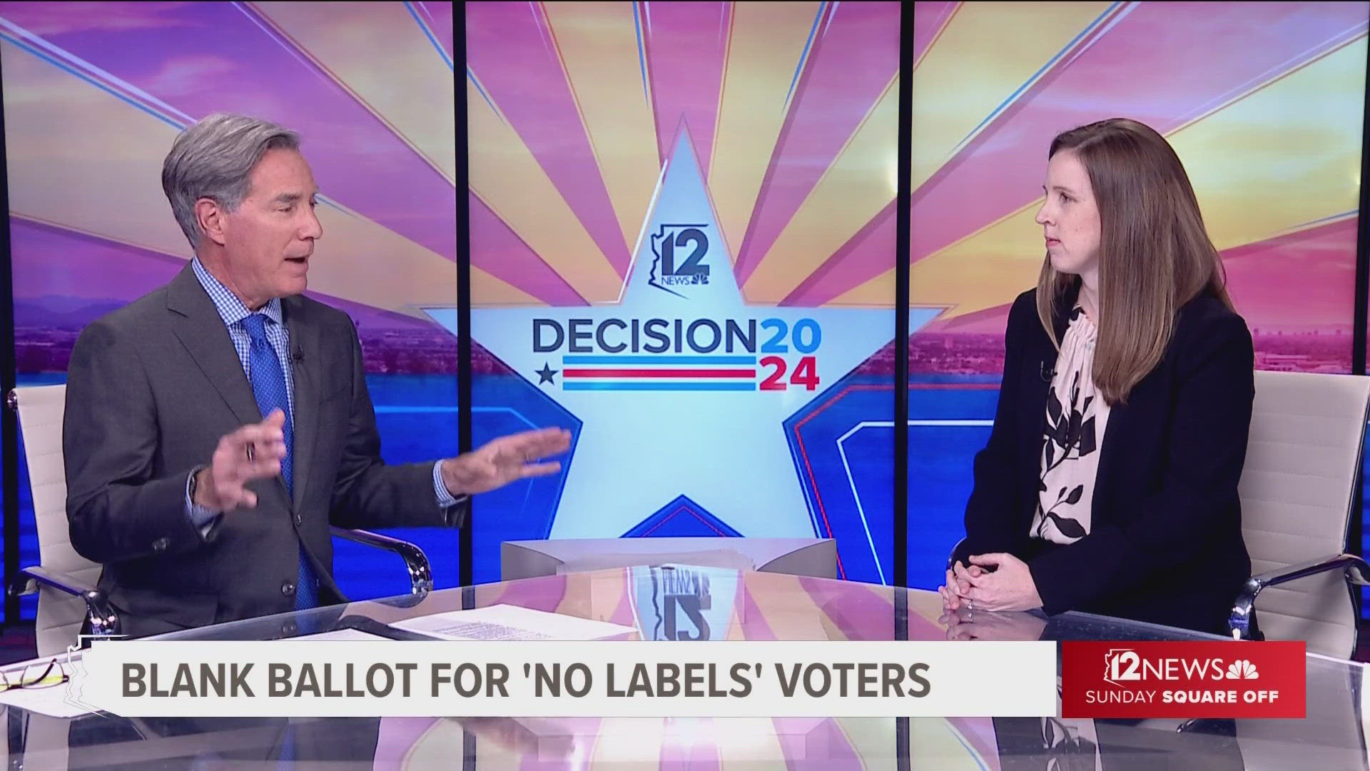 'No Labels' voters getting blank ballot | 12news.com
