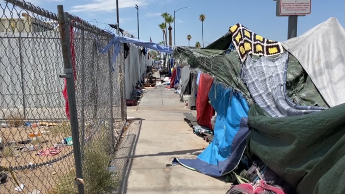 Organized crime concerns in Phoenix's biggest homeless encampment ...