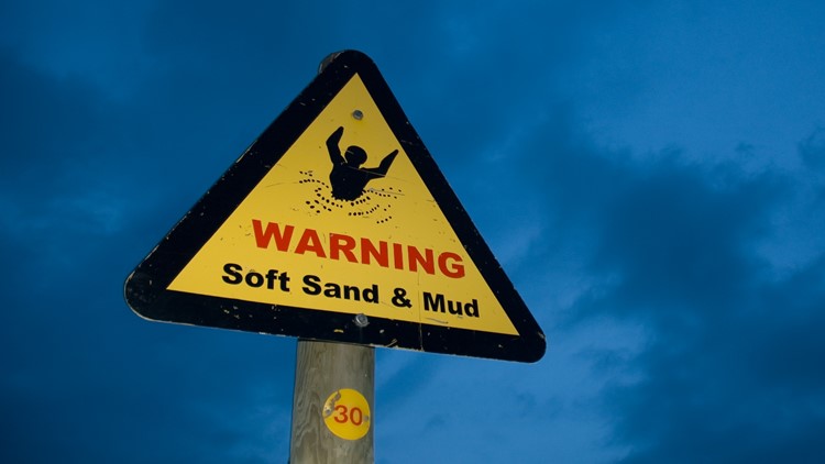 Quicksand is real? How to spot it, how to get out of it | 12news.com
